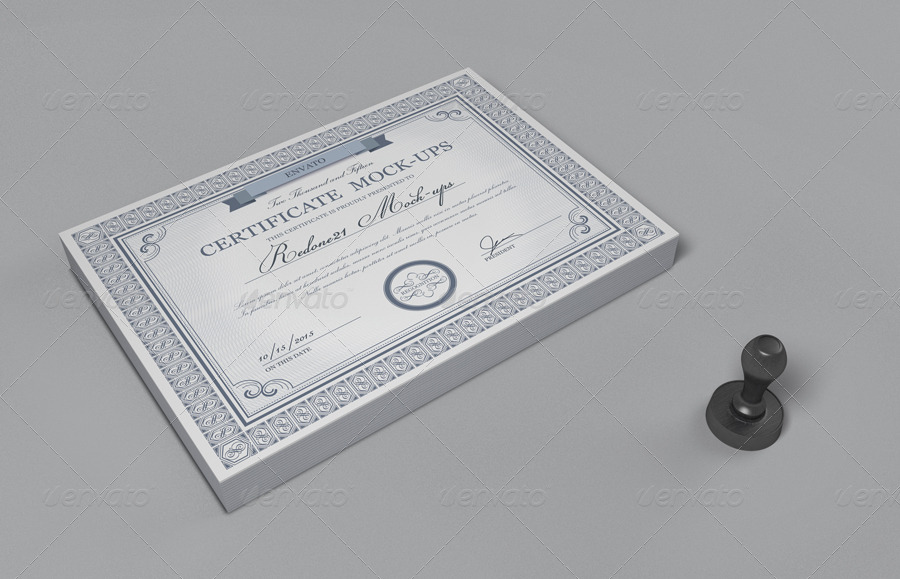 Certificate mock-ups, Graphics | GraphicRiver
