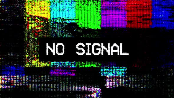 No Signal Digital Glitch, Motion Graphics | VideoHive