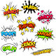 Comic Sound Effects Set 2, Vectors | GraphicRiver