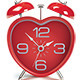 Heart Shaped Alarm Clock, Vectors | GraphicRiver