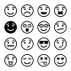 Smiley Faces Set, Icons | GraphicRiver