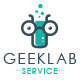 Geek Lab Logo Template, Logo Templates | GraphicRiver