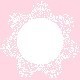 Lace Frame on Pink Background, Vectors | GraphicRiver