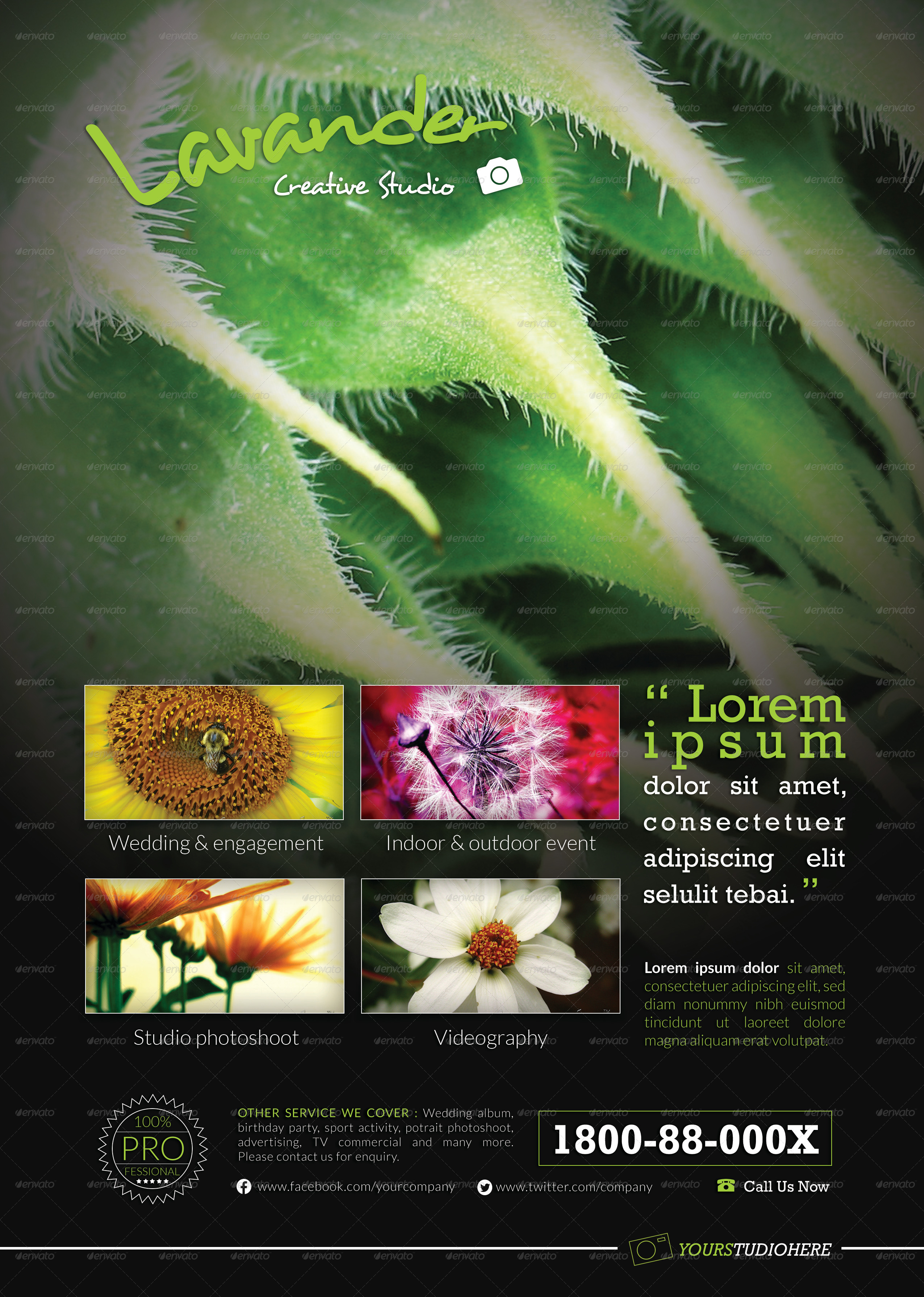 Corporate Creative Service Flyer/magazine ads, Print Templates ...