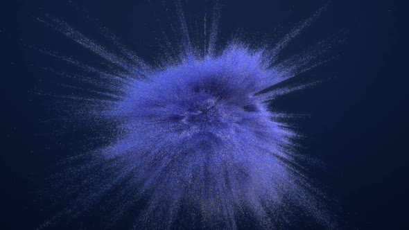 Powder Explosion In Slow Motion, Motion Graphics | VideoHive