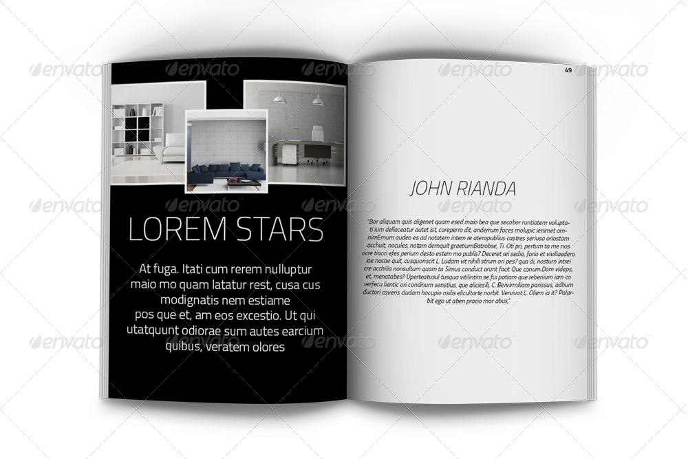 Indesign Magazine Template 50 Page, Print Templates | GraphicRiver