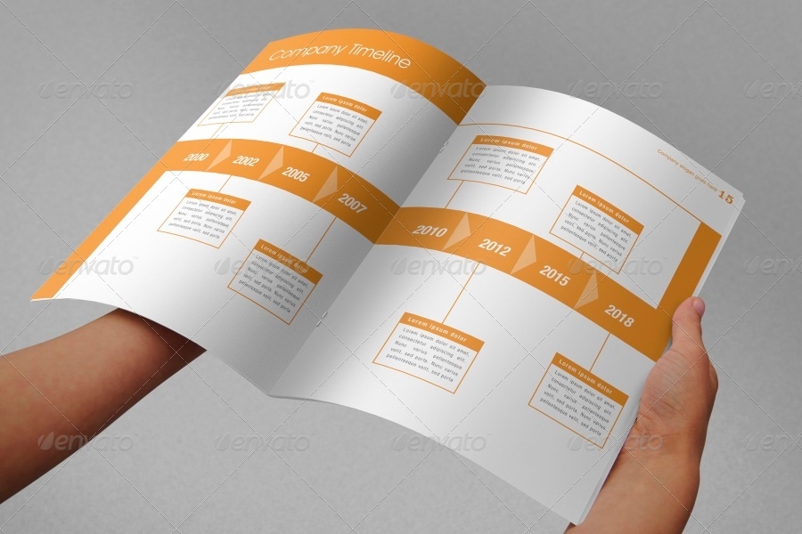 Flame - Company Magazine, Print Templates | GraphicRiver