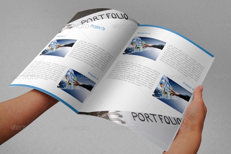 Forward - Company Magazine, Print Templates | GraphicRiver