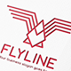 Fly Line Bird Logo, Logo Templates | GraphicRiver