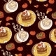 Sweet Time Seamless Background , Vectors | GraphicRiver
