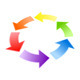 Circulation of arrows, Vectors | GraphicRiver