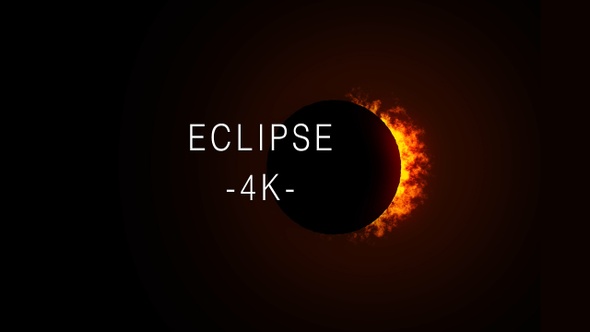 Solar Eclipse 4K, Motion Graphics | VideoHive