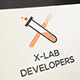 X-Lab Developers Creative Logo Template by bouncy | GraphicRiver