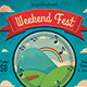 Weekend Fest Flyer Template, Print Templates | GraphicRiver