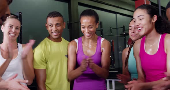 Keep fit class at a gym, Stock Footage | VideoHive