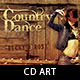 Country Dance Music CD Artwork Template , Print Templates | GraphicRiver