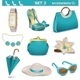Vector Female Accessories Set 2, Vectors | GraphicRiver