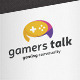Gamers Talk Logo Template, Logo Templates | GraphicRiver