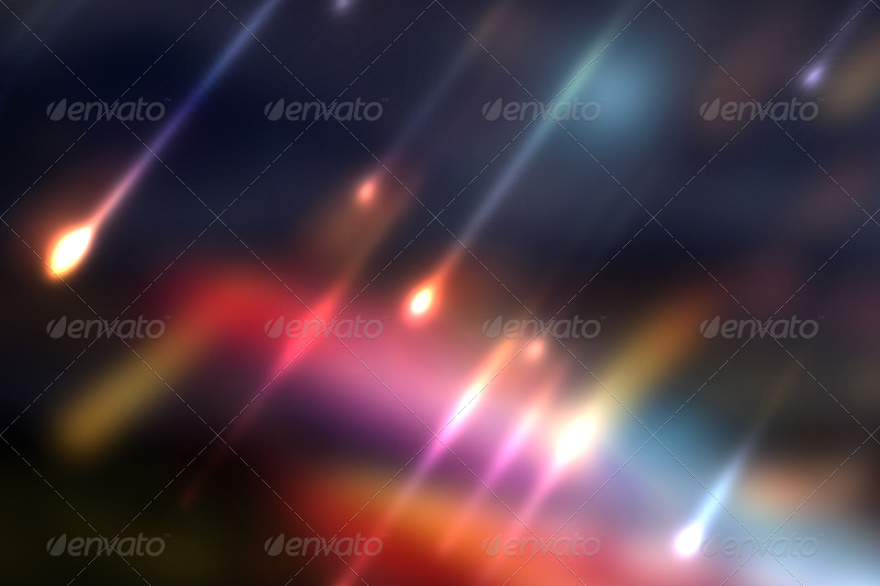 Meteor Shower Backgrounds, Graphics | GraphicRiver
