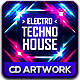 Electro Techno House CD Album Artwork, Print Templates | GraphicRiver