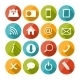 Vector Flat Icon Set for Web, Vectors | GraphicRiver