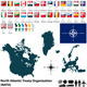 Map of Nato, Vectors | GraphicRiver
