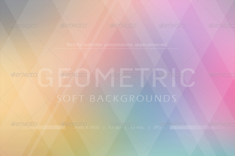 Geometric Soft High Quality Backgrounds, Graphics | GraphicRiver