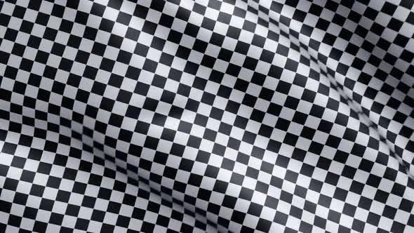 Checker 2 waving fabric background | UHD | 60fps, Motion Graphics ...