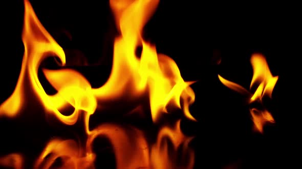 Liquid Fuel Fire Burning Abstract Texture, Stock Footage | VideoHive