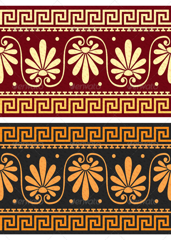 Frieze with Greek Ornament by Kavalenkava | GraphicRiver