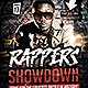 Rappers Showdown Flyer Template , Print Templates | GraphicRiver