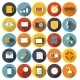 Mega Set of Flat Icons Vector Illustration., Vectors | GraphicRiver