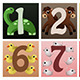 Numbers with Animals, Vectors | GraphicRiver
