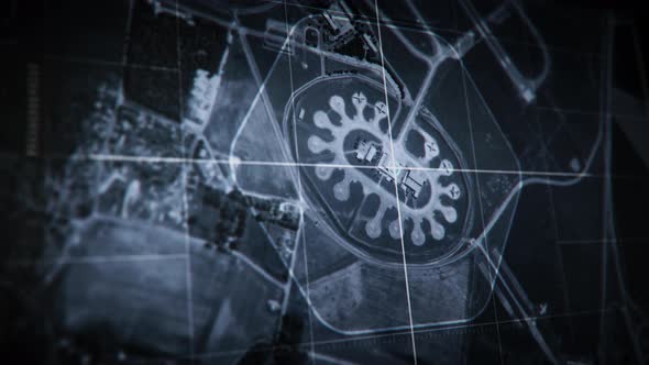 Locating the enemy airbase and Sending the army forces toward target ...