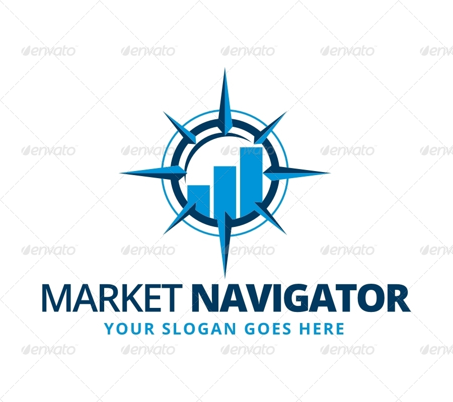 Market Navigation Logo, Logo Templates | GraphicRiver