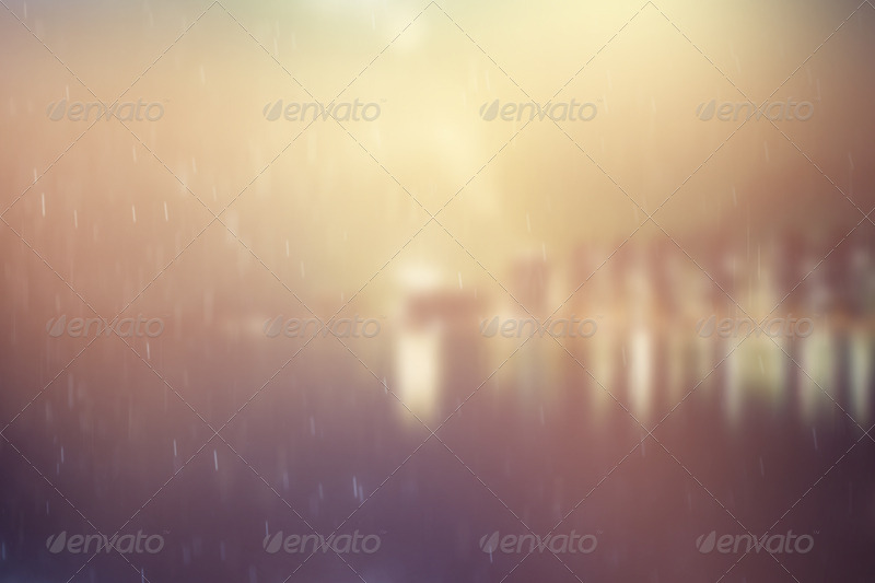 Vintage Rain Backgrounds, Graphics | GraphicRiver