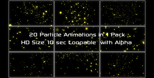 Magic Particles Pack 01, Motion Graphics | VideoHive