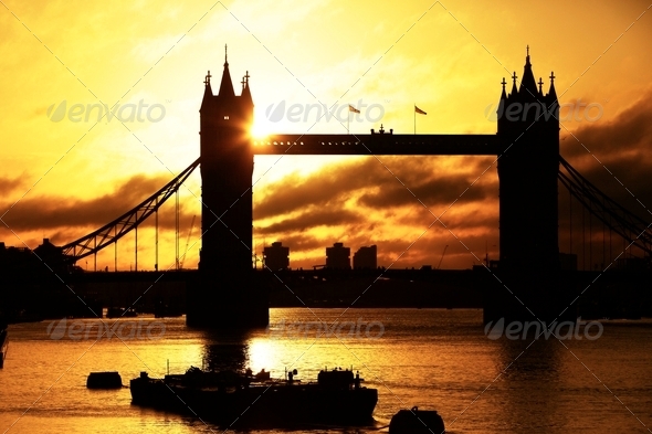 Tower Bridge at sunrise Stock Photo by Chalabala | PhotoDune
