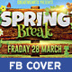 Spring Break / Summer Party Facebook Cover, Web Elements | GraphicRiver