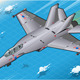 Isometric Fighter Bomber in Flight in Front View, Vectors | GraphicRiver