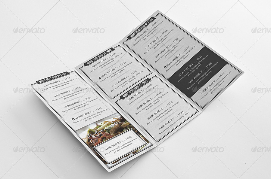 Food Menu Bundle 2 by luuqas | GraphicRiver