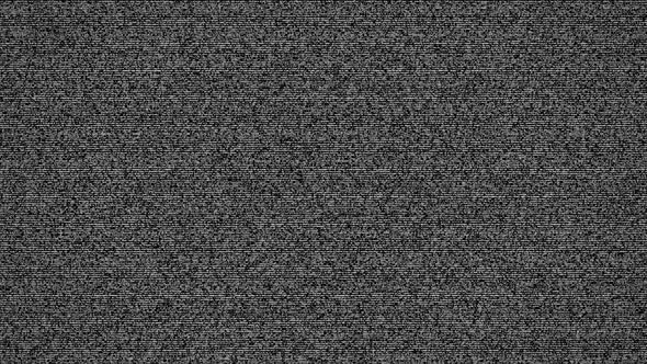White screen glitch noise with shutdown, Motion Graphics | VideoHive