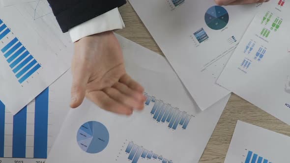 Corruption at Work, Greedy Businessman Demanding Money, Bribetaking ...