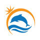 Ocean Dolphin Logo, Logo Templates | GraphicRiver