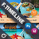 Travel Tours Face Timeline Templates, Web Elements | GraphicRiver