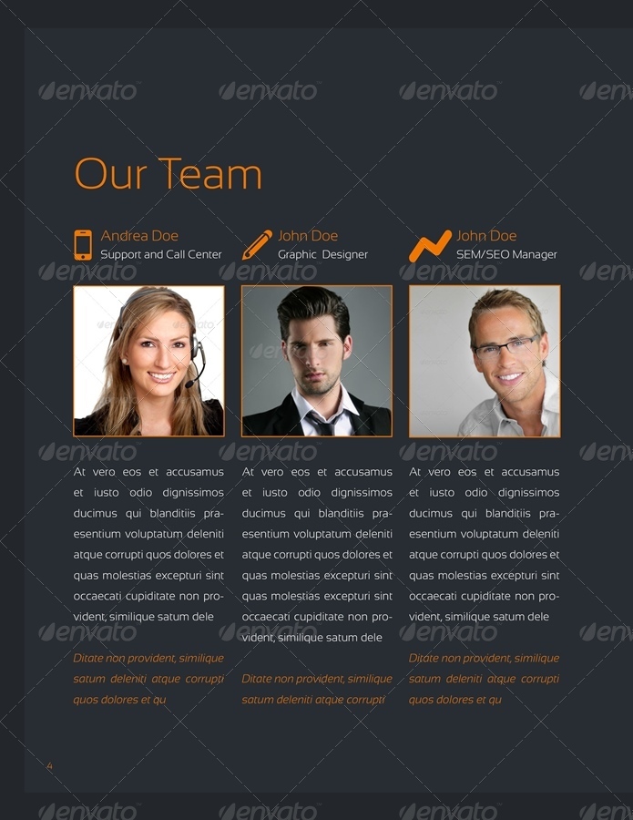 Web Proposal Template, Print Templates | GraphicRiver