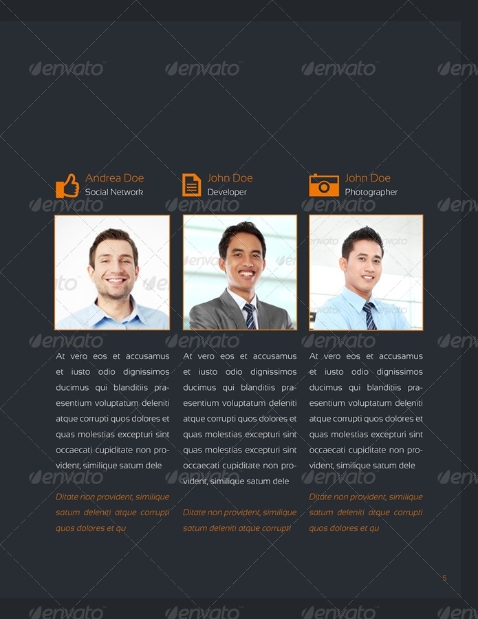 Web Proposal Template, Print Templates | GraphicRiver