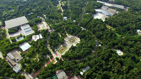 Sokolniki District Moscow Summer Aerial View, Stock Footage | VideoHive