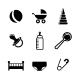 Baby and Childish Icons, Vectors | GraphicRiver
