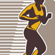 Female Marathon Runner Side View, Vectors | GraphicRiver